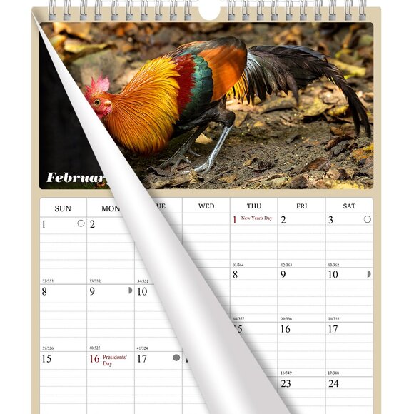 Pelican Industrial | Office | 226 Wall Calendar Spiralbound Twin 2 ...